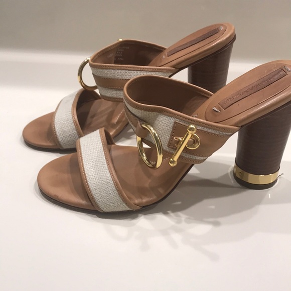 BCBGMaxAzria | Shoes | Bcbg Sandals With Gold Details | Poshmark